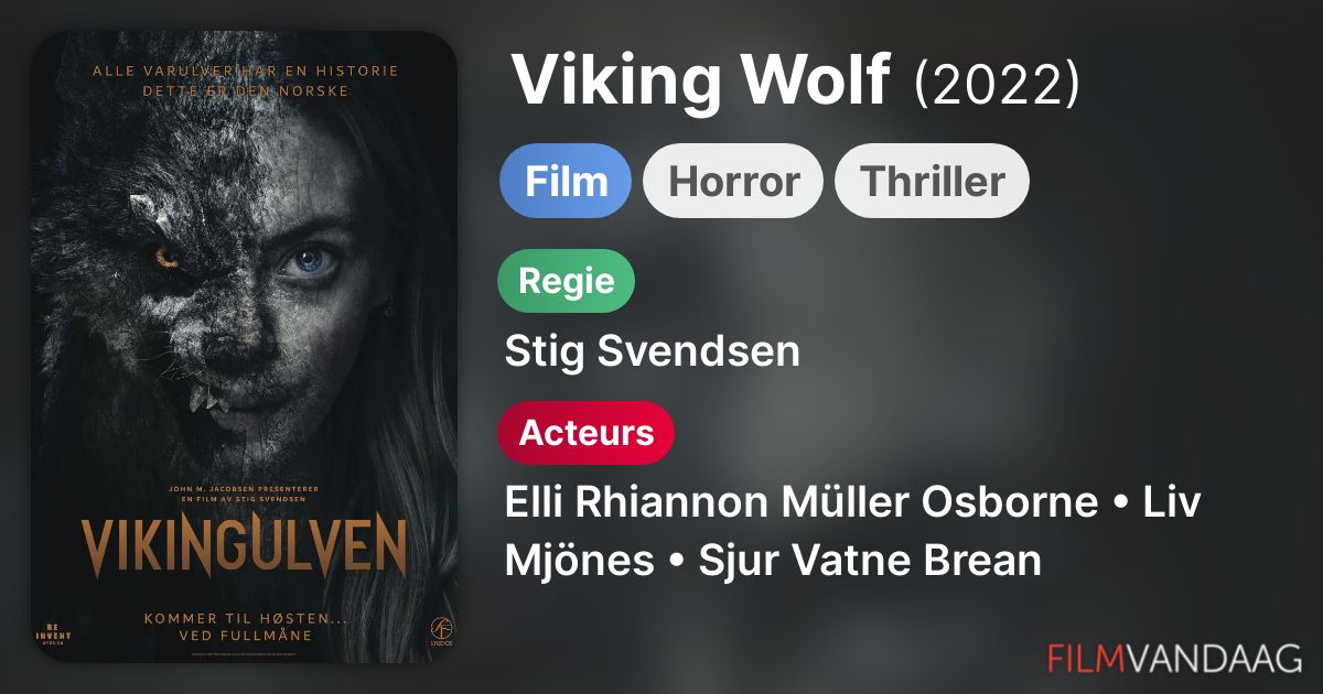 Viking Wolf (film, 2022) Nu Online Kijken - FilmVandaag.nl