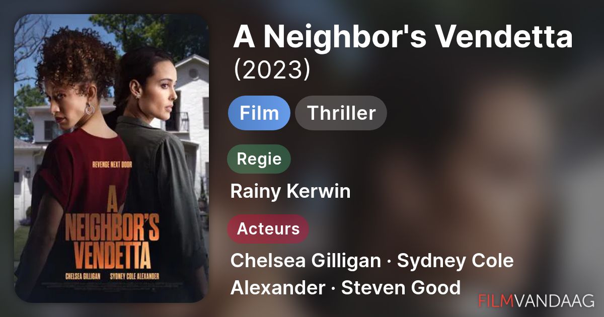 A Neighbor's Vendetta (film, 2023) - FilmVandaag.nl