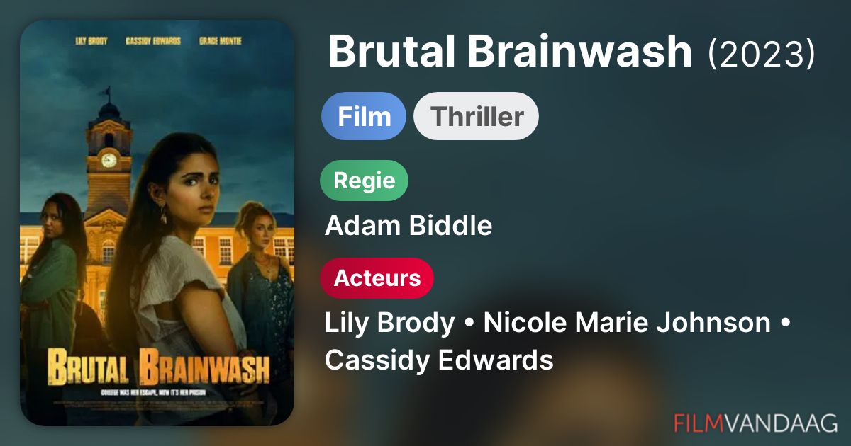 Brutal Brainwash (film, 2022) - FilmVandaag.nl