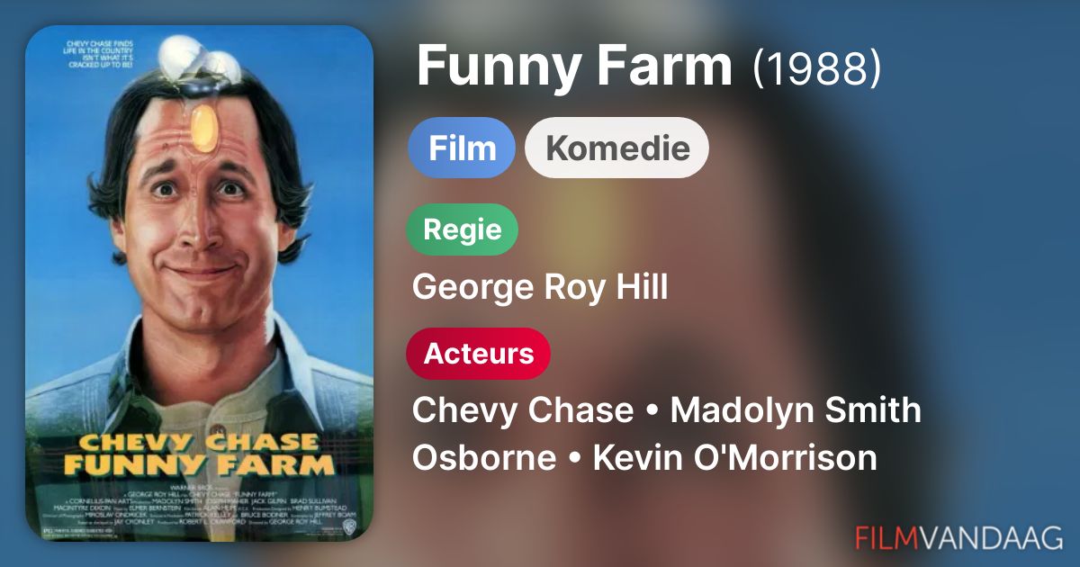Funny Farm (film, 1988) - FilmVandaag.nl