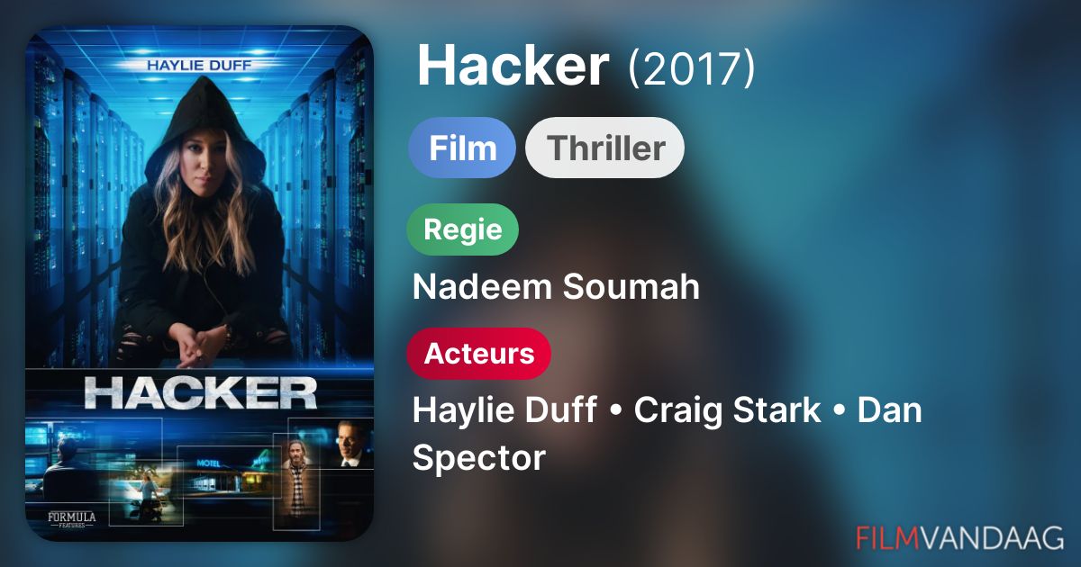 Hacker (film, 2018) - FilmVandaag.nl