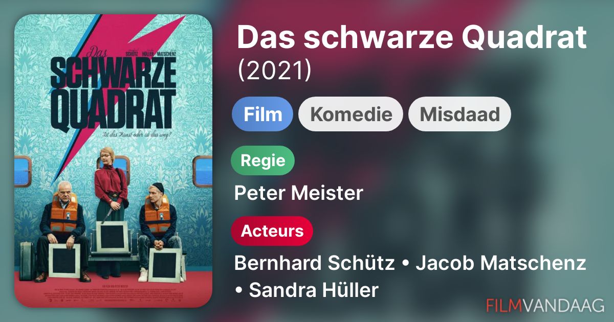 Das schwarze Quadrat (film, 2021) kopen op dvd of blu-ray - FilmVandaag.nl