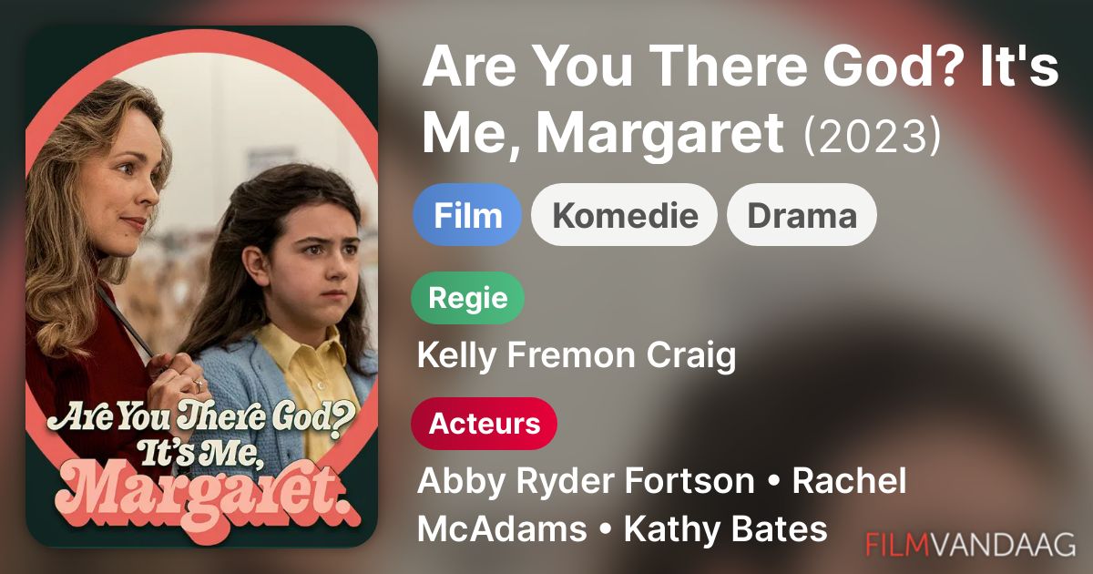 Are You There God? It's Me, Margaret (film, 2023) - FilmVandaag.nl