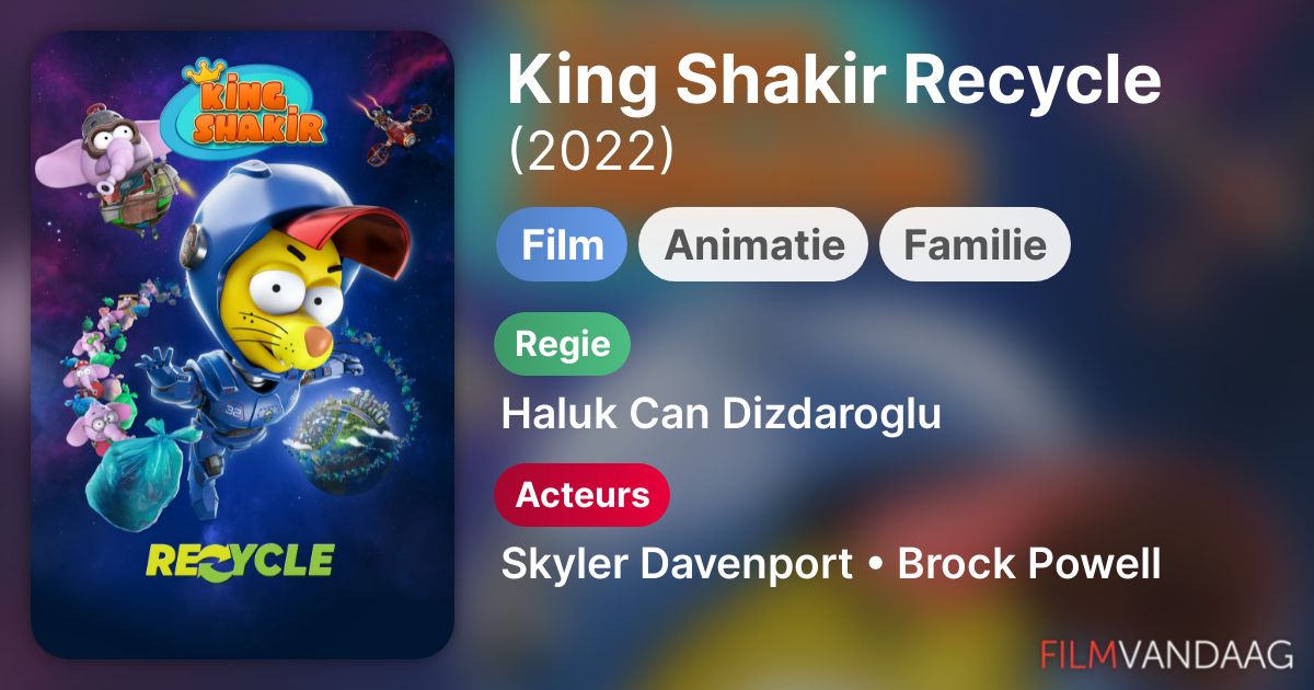 King Shakir Recycle (film, 2022) - FilmVandaag.nl