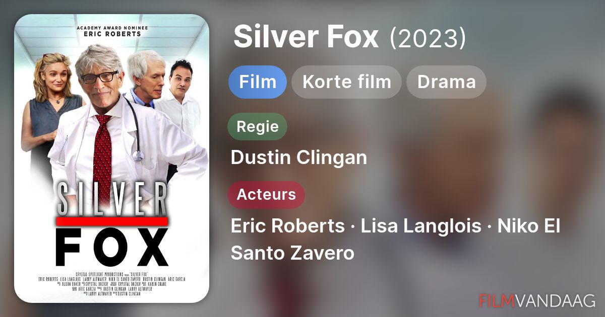 Silver Fox (film, 2023) - FilmVandaag.nl