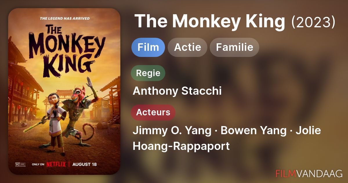 The Monkey King (film, 2023) - FilmVandaag.nl