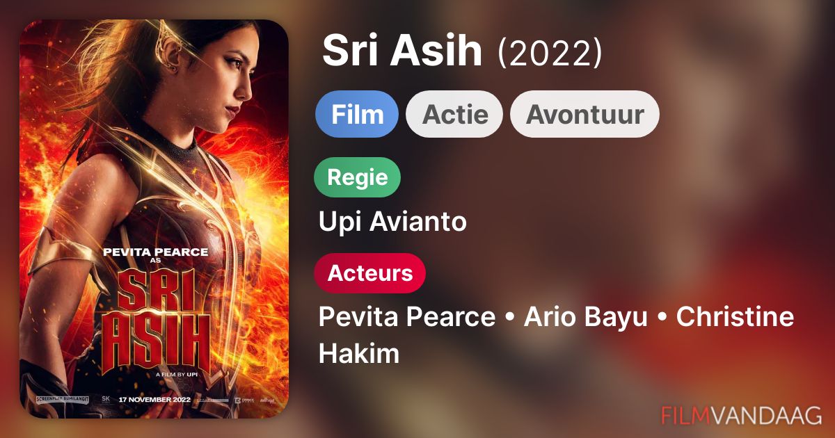 Sri Asih (film, 2022) - FilmVandaag.nl