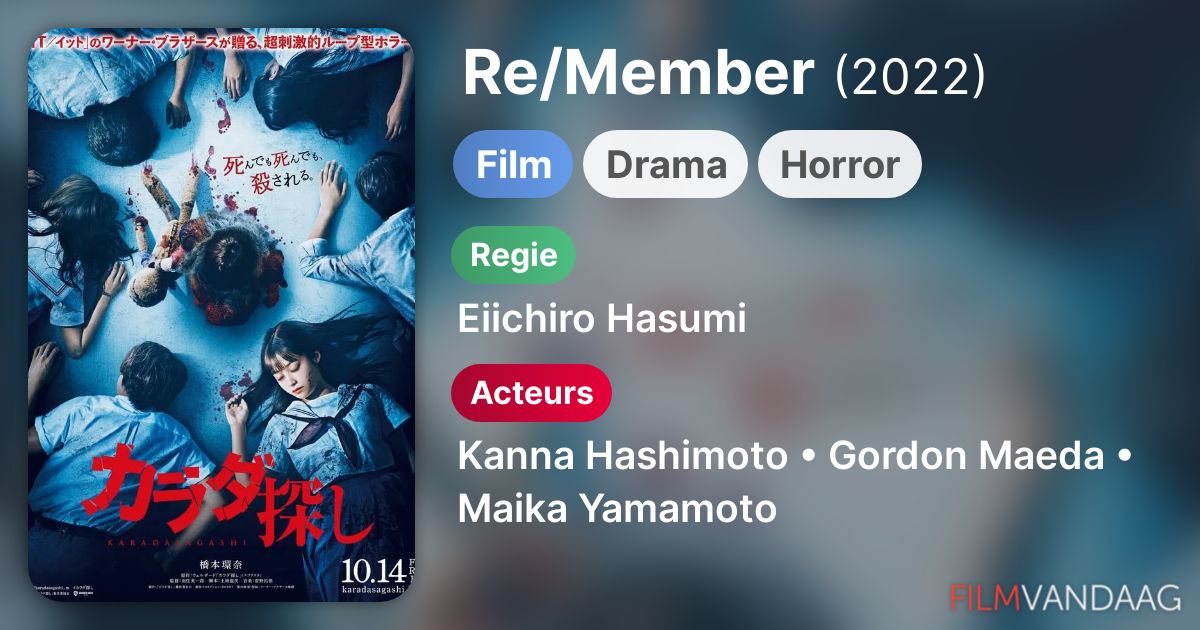 Re/Member (film, 2022) - FilmVandaag.nl