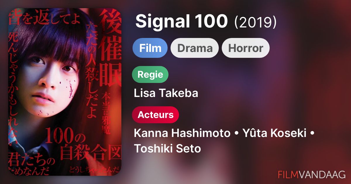 Signal 100 (film, 2019) - FilmVandaag.nl