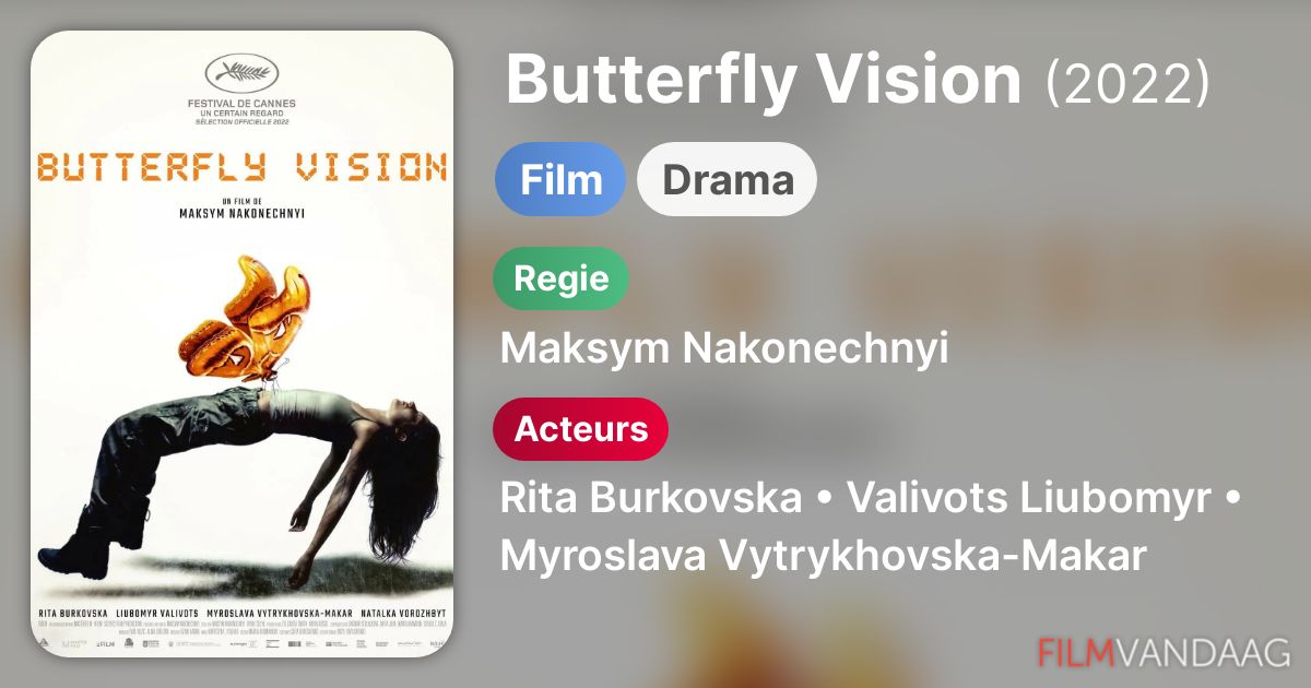 Butterfly Vision (film, 2022) - FilmVandaag.nl