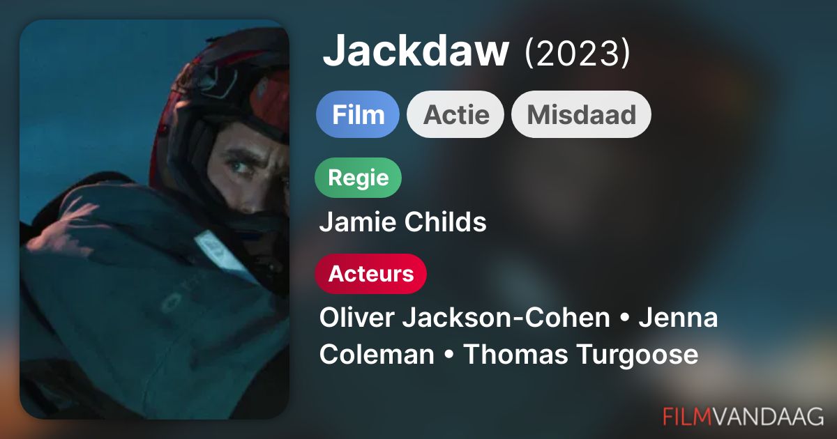Jackdaw (film, 2023) - FilmVandaag.nl