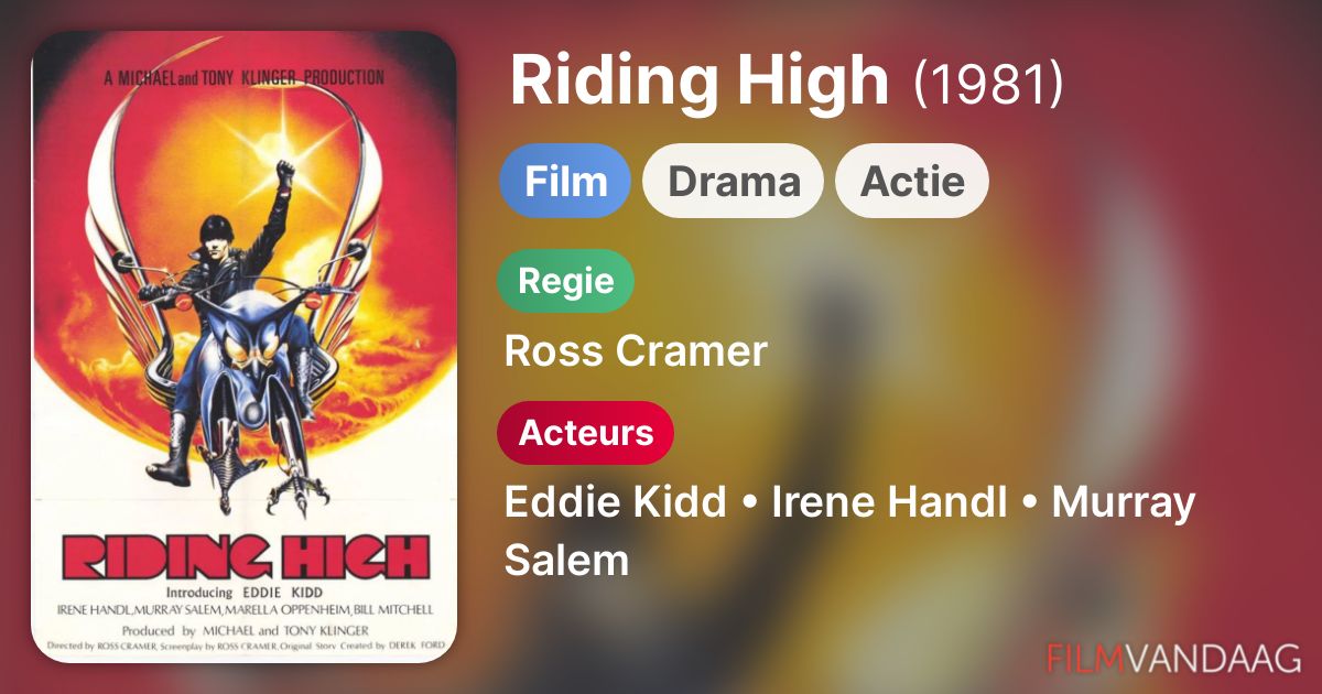 Riding High (film, 1981) - FilmVandaag.nl
