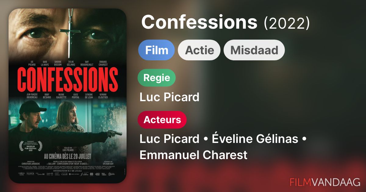 Confessions (film, 2022) - FilmVandaag.nl