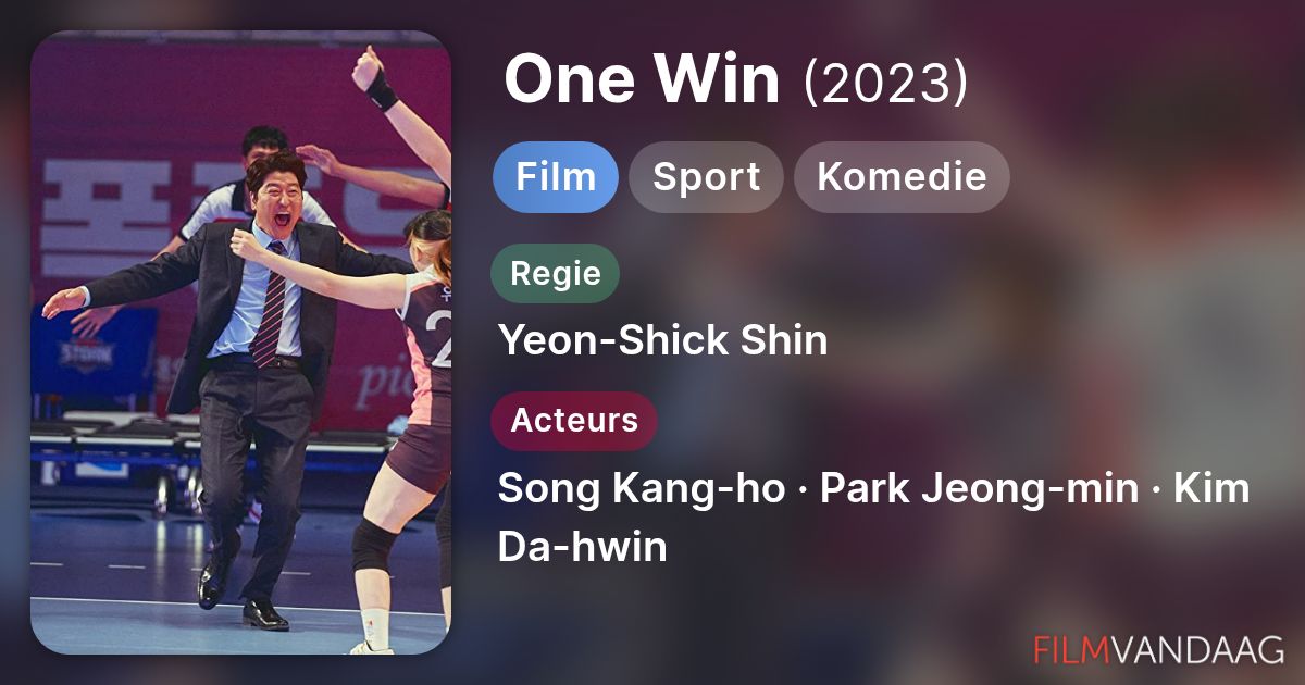 One Win (film, 2023) - FilmVandaag.nl
