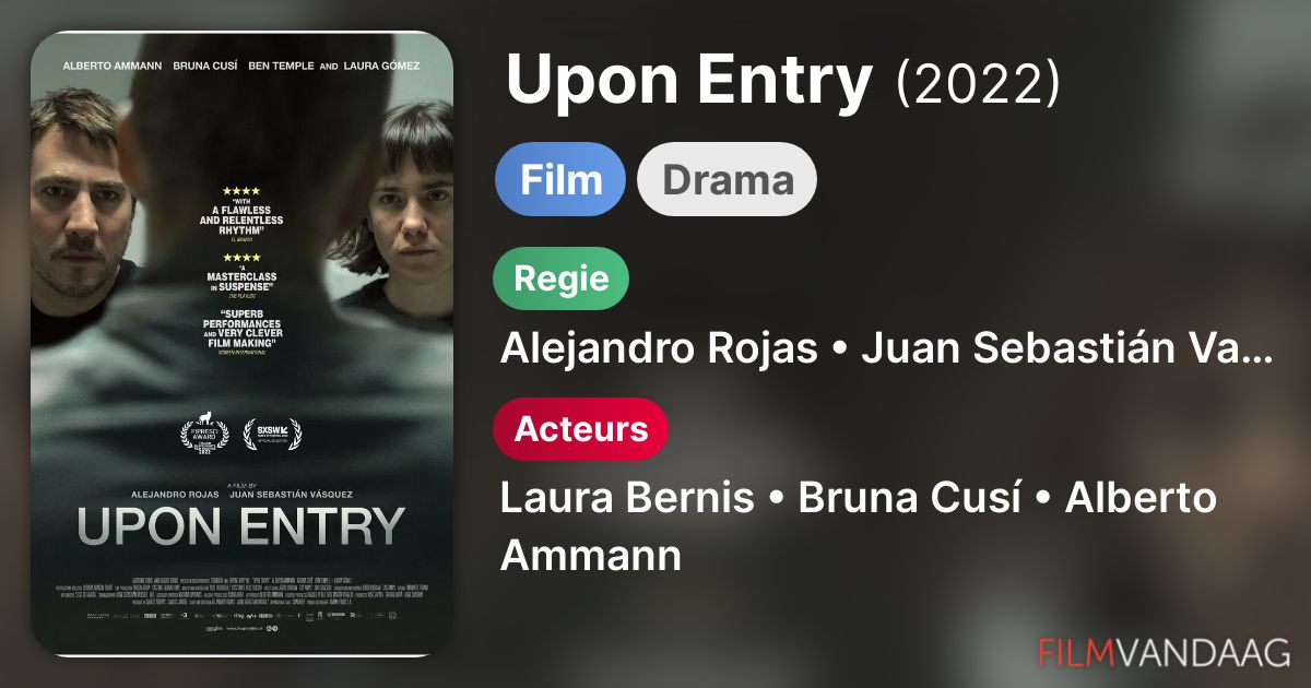 Upon Entry (film, 2022) - FilmVandaag.nl