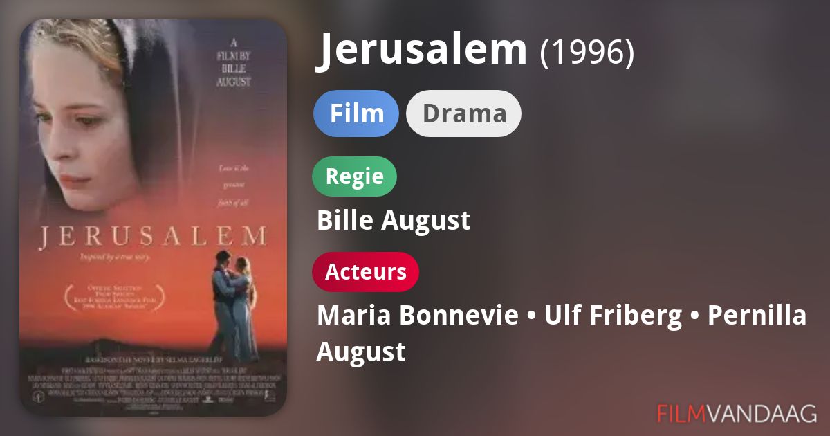 Jerusalem (film, 1996) - FilmVandaag.nl