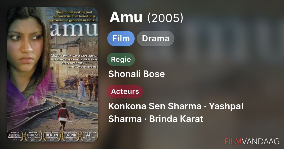 Amu (film, 2005) kopen op dvd of blu-ray - FilmVandaag.nl