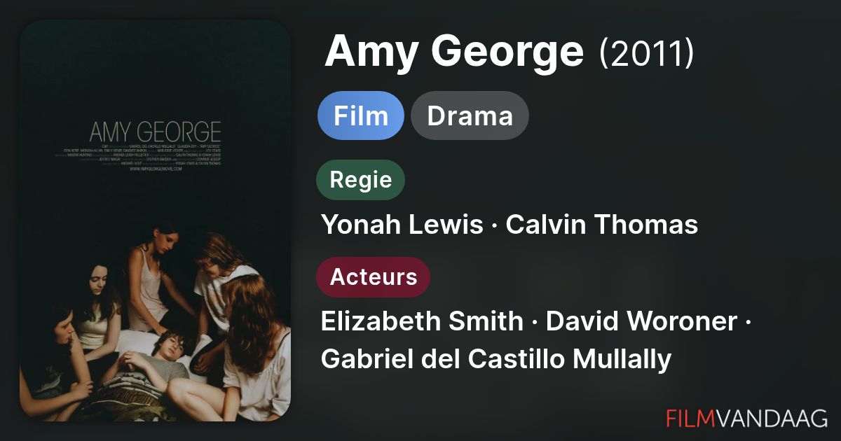Amy George (film, 2011) kopen op dvd of blu-ray - FilmVandaag.nl