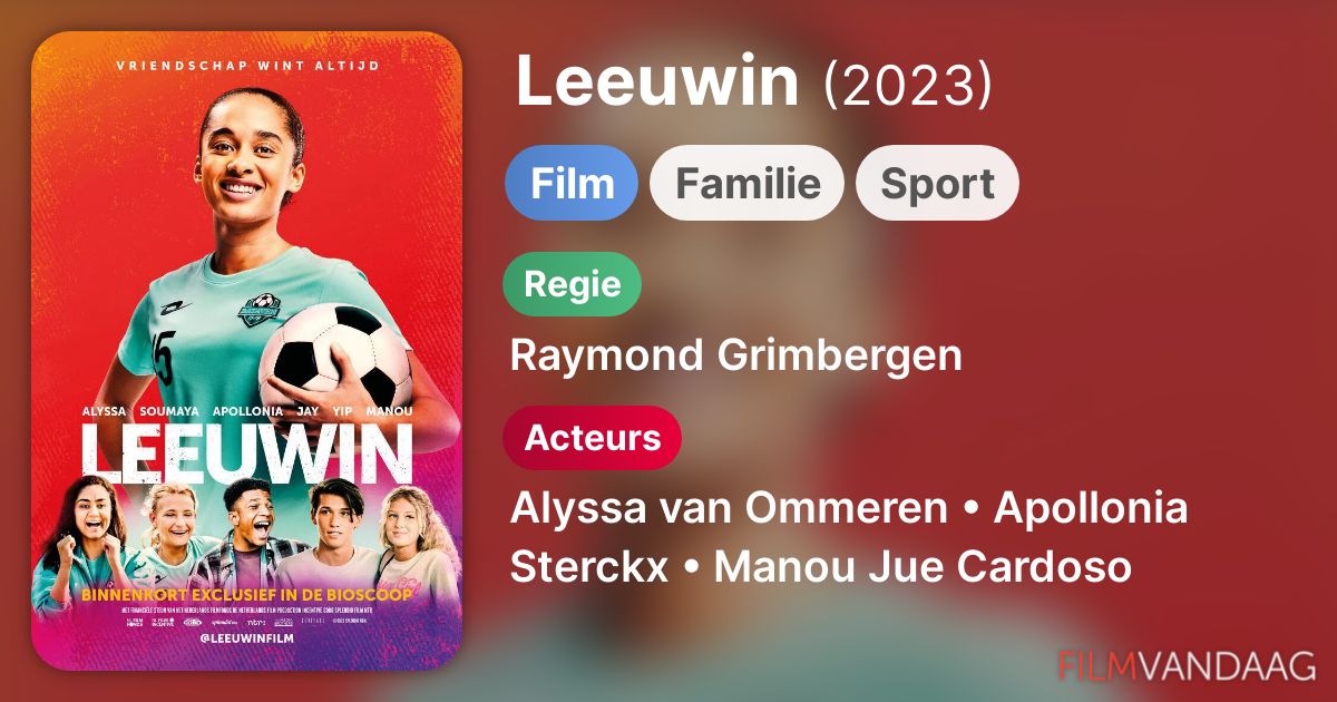Leeuwin (film, 2023) - FilmVandaag.nl