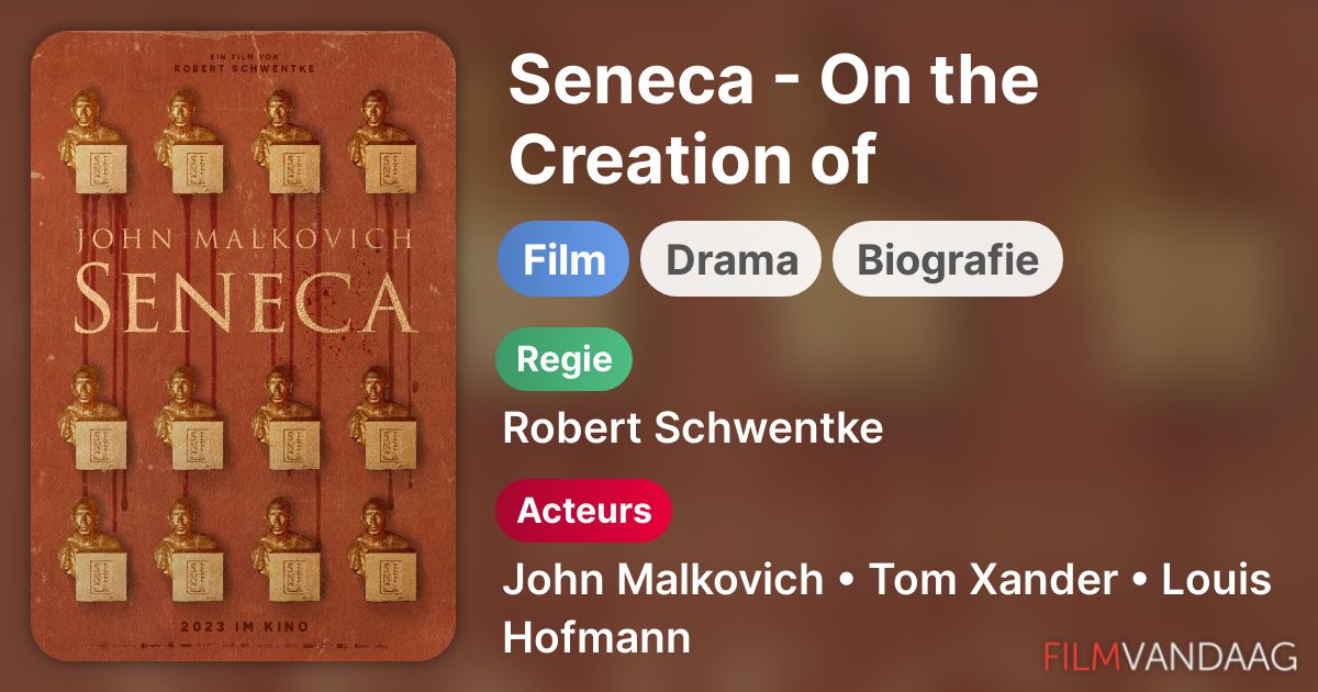 Seneca - On the Creation of Earthquakes (film, 2023) - FilmVandaag.nl