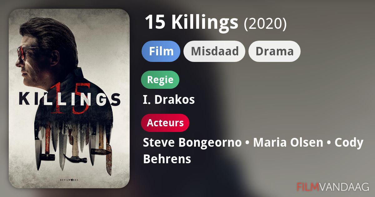 15 Killings (film, 2020) - FilmVandaag.nl