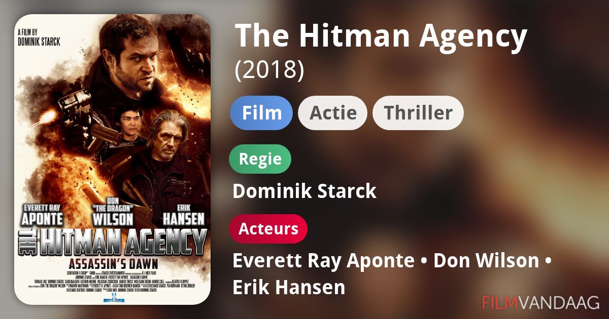 The Hitman Agency (film, 2018) - FilmVandaag.nl