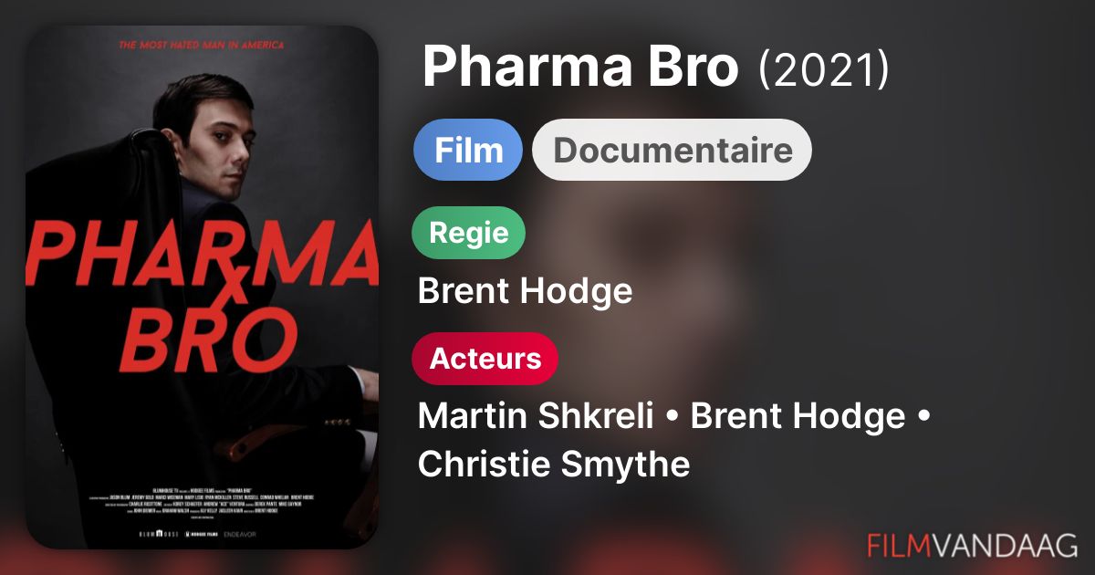 Pharma Bro (film, 2021) - FilmVandaag.nl
