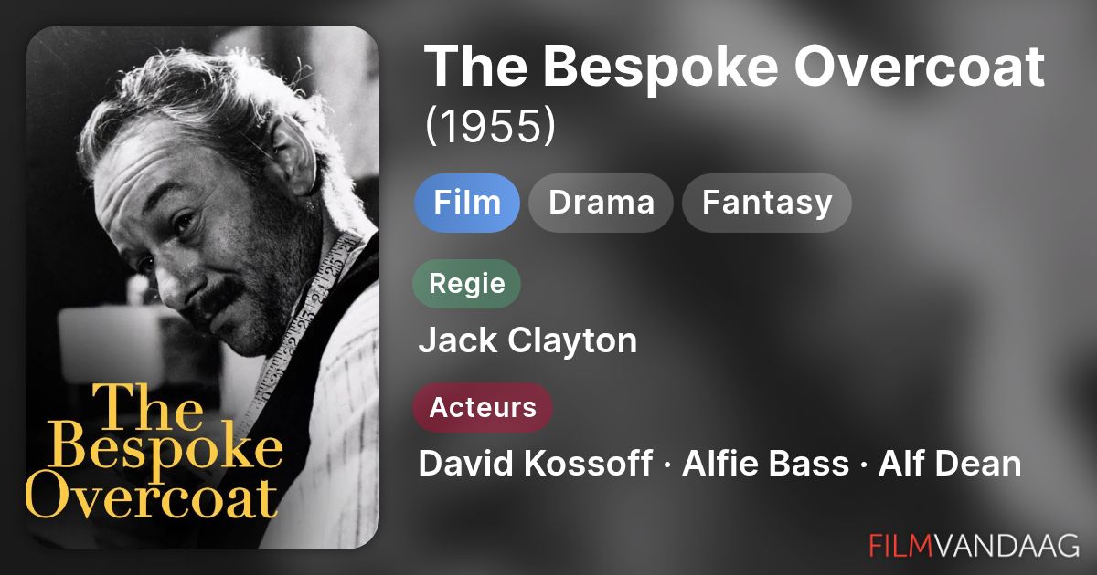 The Bespoke Overcoat (film, 1955) - FilmVandaag.nl