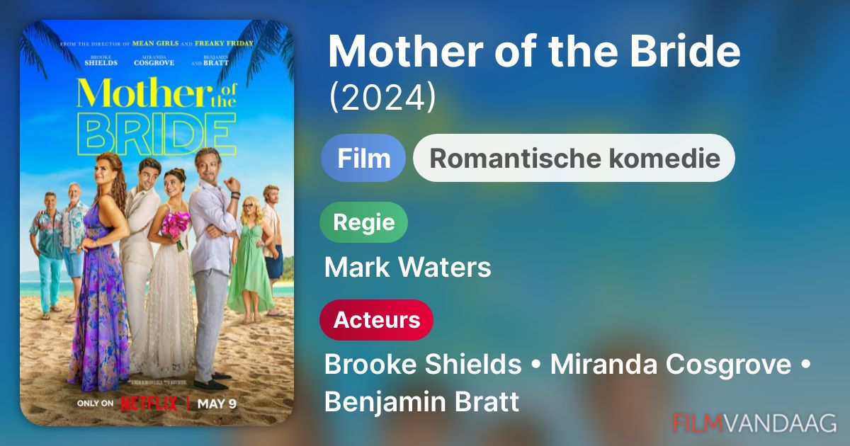 Mother of the Bride (film, 2024) - FilmVandaag.nl