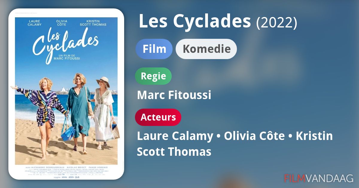 Les Cyclades (film, 2022) - FilmVandaag.nl