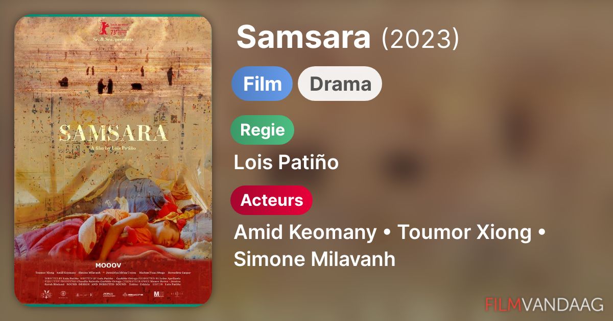 Samsara (film, 2023) - FilmVandaag.nl