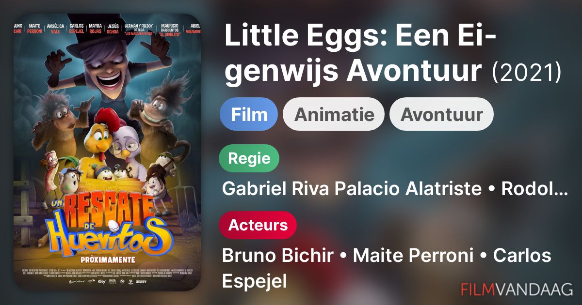 Little Eggs: Een Ei-genwijs Avontuur (film, 2021) Nu Online Kijken ...