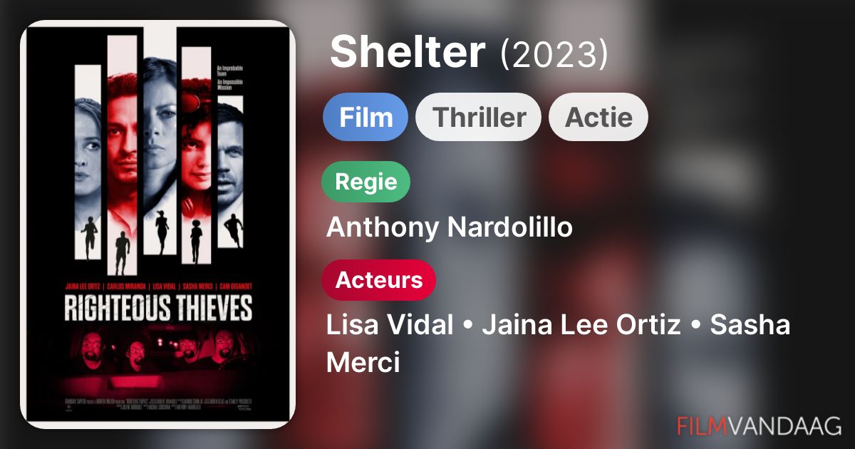Shelter (film, 2023) - FilmVandaag.nl