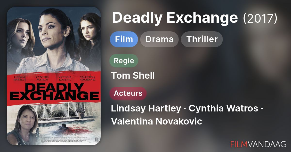 Deadly Exchange (film, 2017) - FilmVandaag.nl