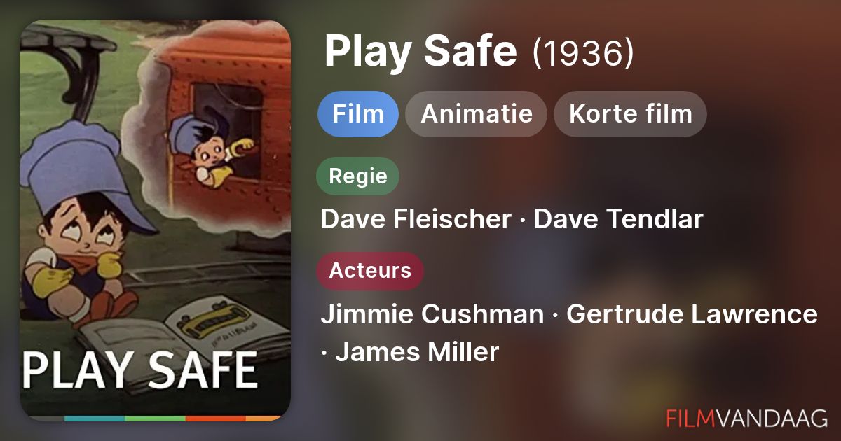 Play Safe (film, 1936) - FilmVandaag.nl
