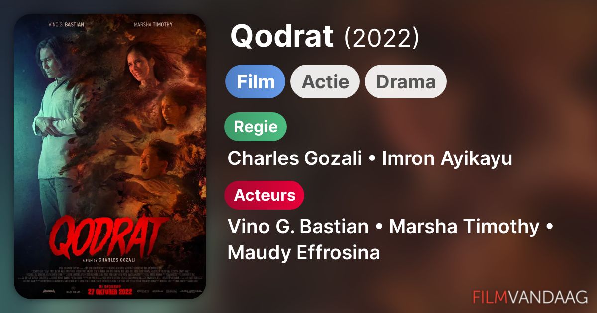 Qodrat (film, 2022) - FilmVandaag.nl