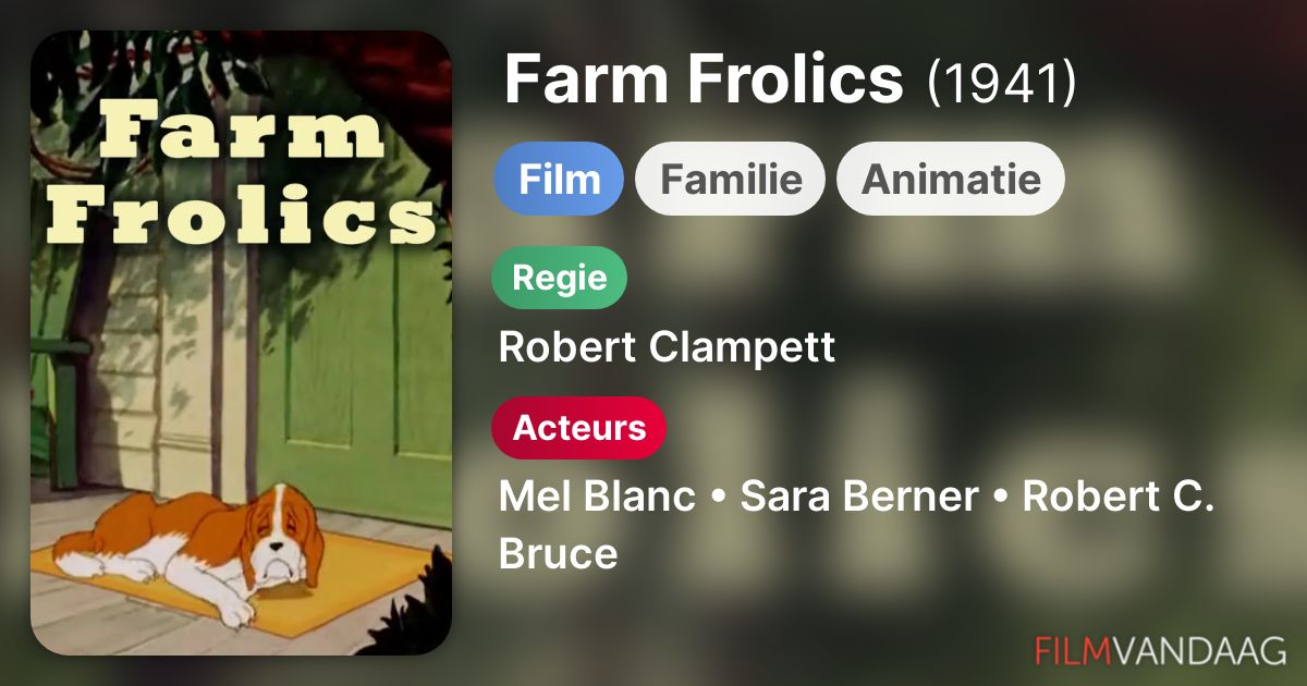 Farm Frolics (film, 1941) - FilmVandaag.nl