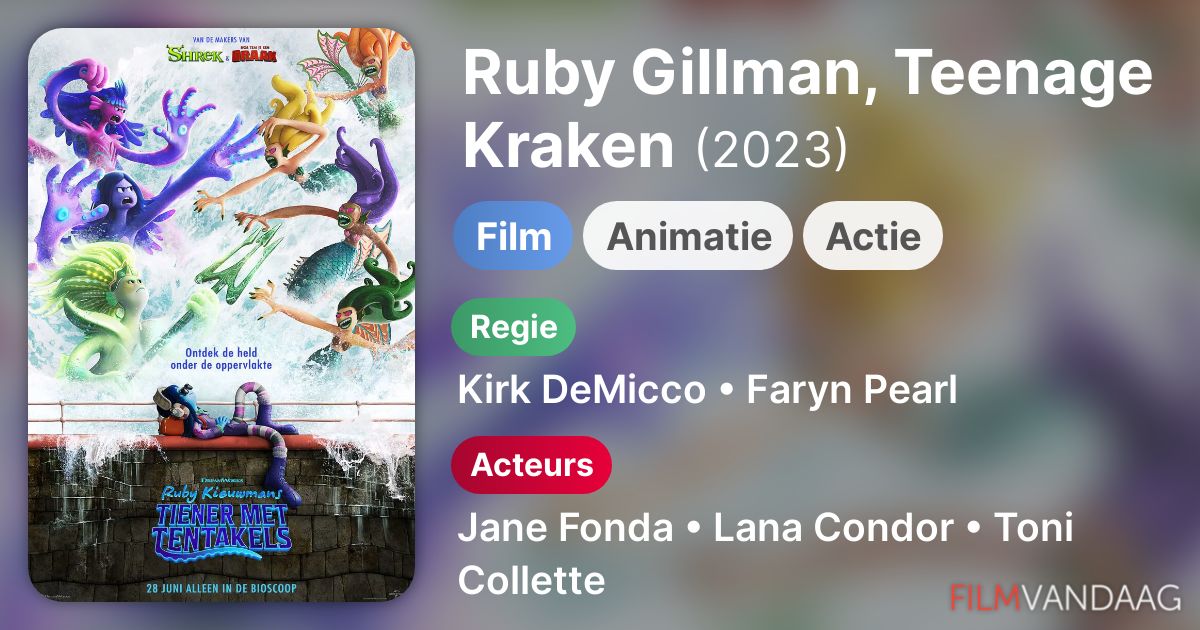 Ruby Gillman, Teenage Kraken (film, 2023) - FilmVandaag.nl
