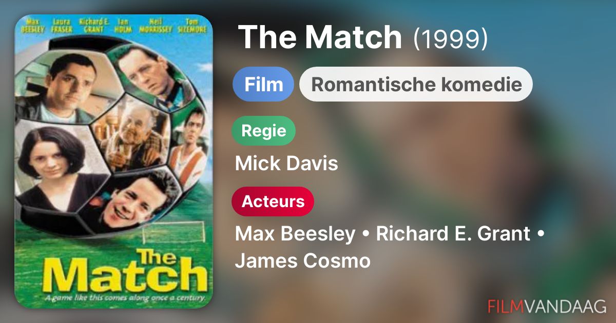 The Match (film, 1999) - FilmVandaag.nl