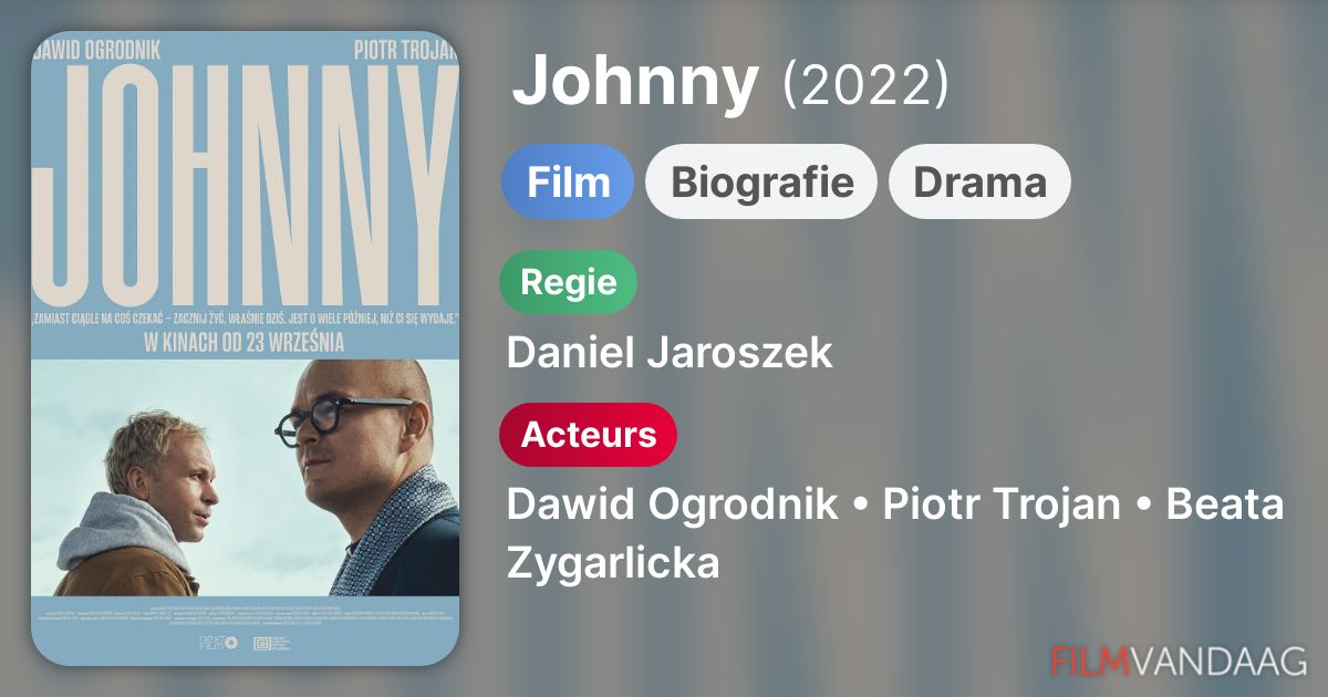 Johnny (film, 2022) - FilmVandaag.nl