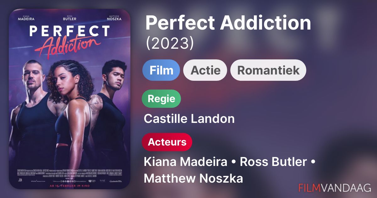 Perfect Addiction (film, 2023) - FilmVandaag.nl