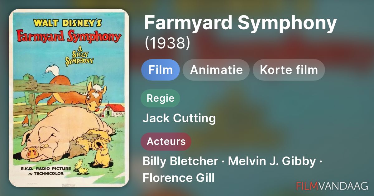 Farmyard Symphony (film, 1938) Nu Online Kijken - FilmVandaag.nl