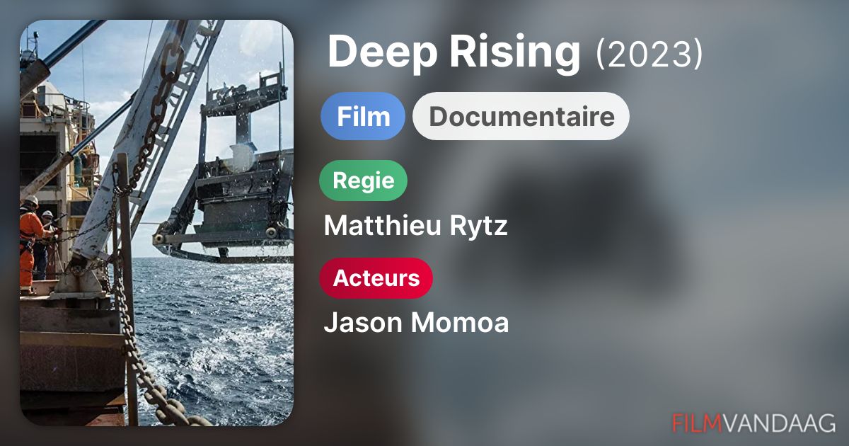 Deep Rising (film, 2023) - FilmVandaag.nl
