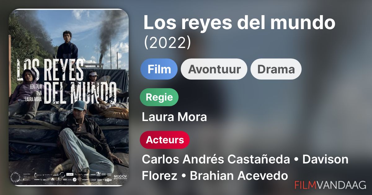 Los reyes del mundo (film, 2022) - FilmVandaag.nl