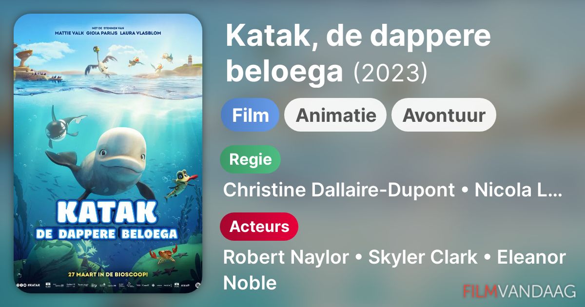 Katak, de dappere beloega (film, 2023) - FilmVandaag.nl