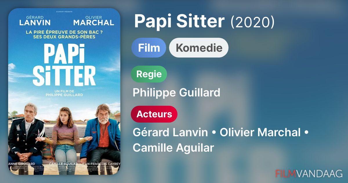 Papi Sitter (film, 2020) - FilmVandaag.nl