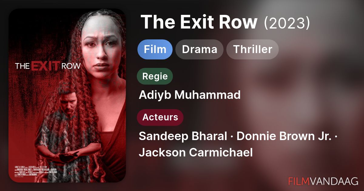 The Exit Row (film, 2023) - FilmVandaag.nl