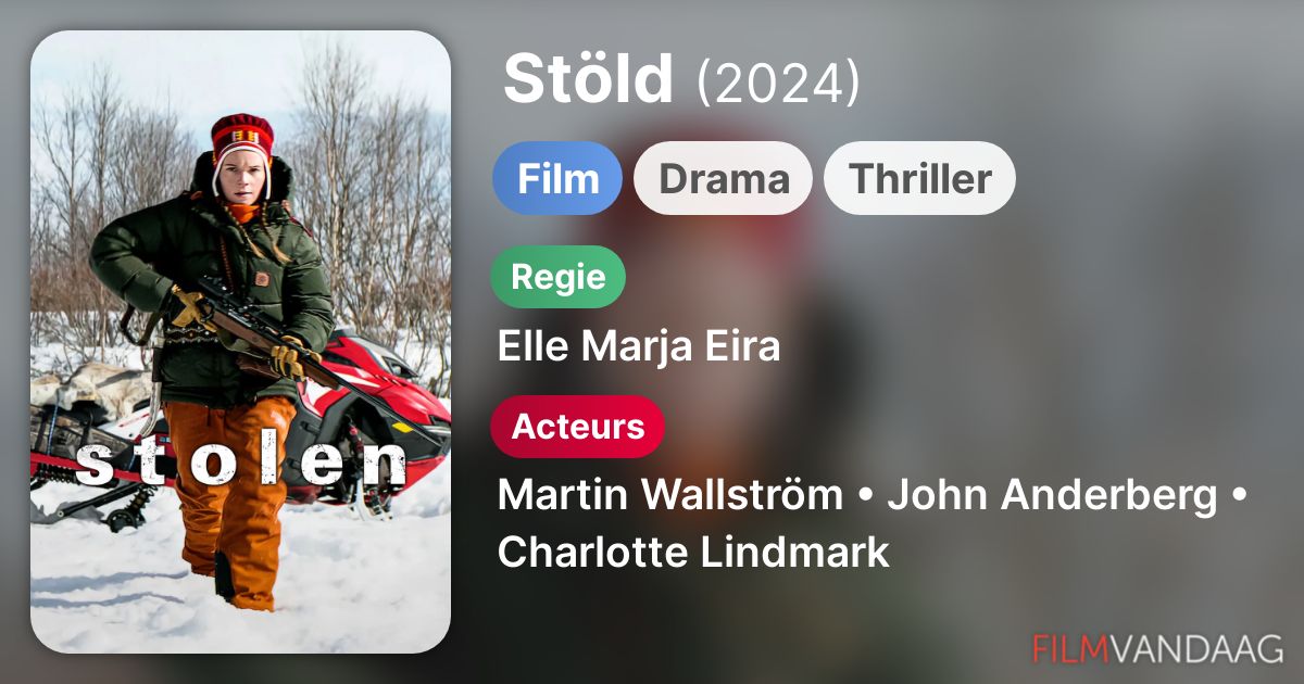 Alle acteurs in Stöld (film, 2024) - FilmVandaag.nl