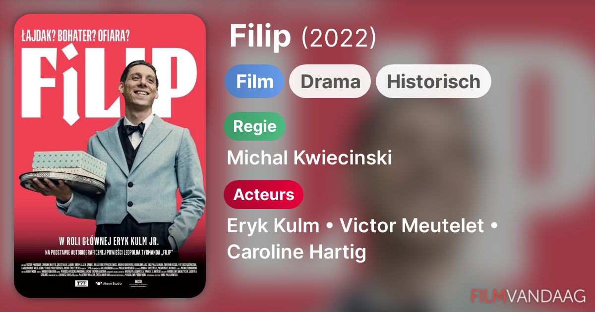 Filip (film, 2022) - FilmVandaag.nl