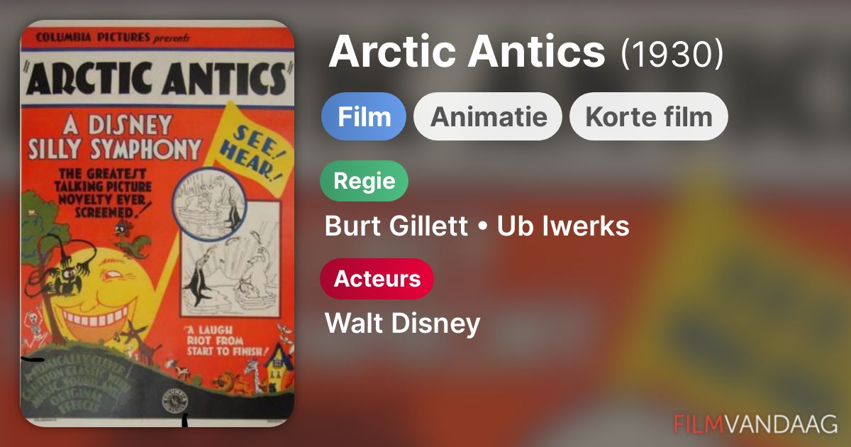 Arctic Antics (film, 1930) - FilmVandaag.nl